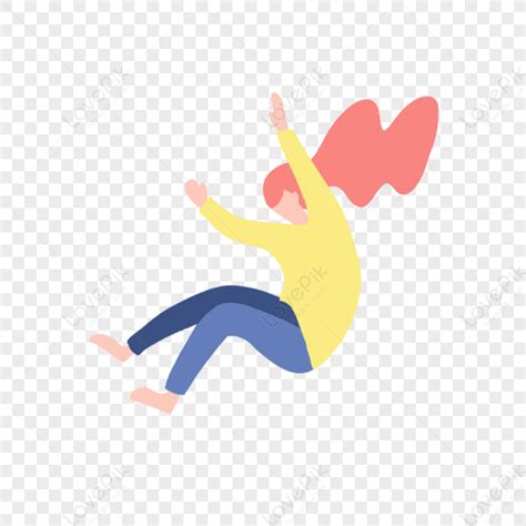 만화 캐릭터 일러스트 코트 손잡다 핑크 Png 일러스트 무료 다운로드 Lovepik