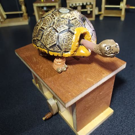 Galapago Turtle Automata Etsy