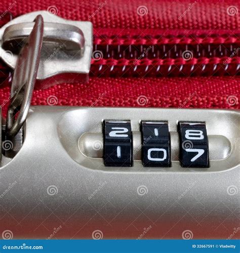 Lock Password Number In Bag Stock Image Image Of Savings Security