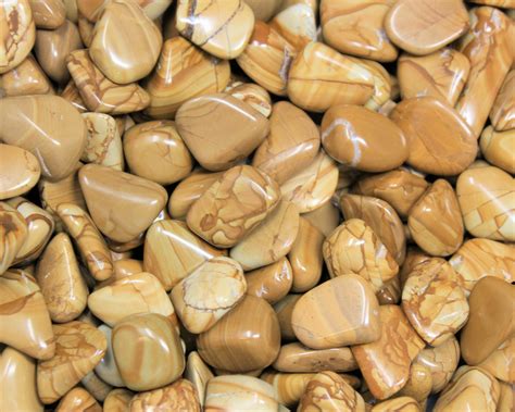 Walnut Jasper Tumbled Stones Choose Howe Many Pieces A Grade