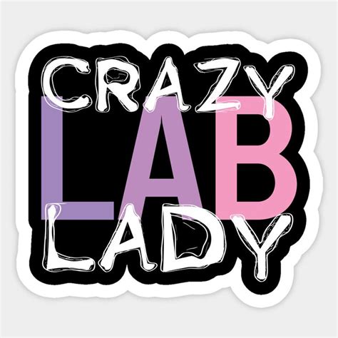 Lab Technician Sticker Celebrate Your Love For Science