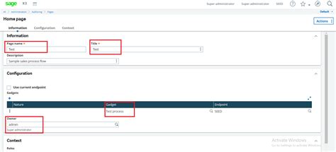 How To Create Process Flows In Sage X3 V12 Sage X3 Tips Tricks And Components