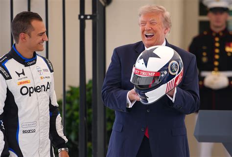 Trump Hosts Indycar Drivers At White House Ahead Of Dc Grand Prix