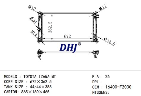 Products Toyota Auto Radiatorcar Radiatorchina Aluminum Radiator