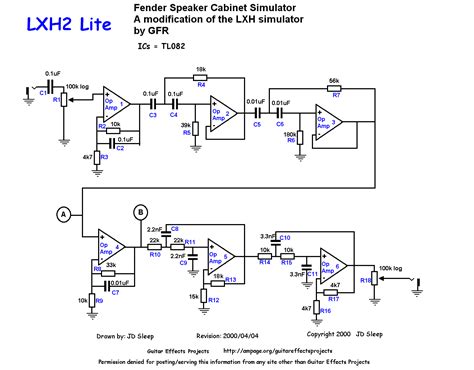 Diy Guitar Compressor Pedal Schematics Circuit Diagram