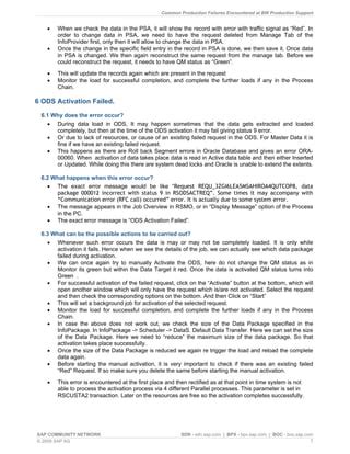 Errors In Process Chains PDF