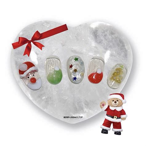 빠른출고수제네일팁🎅🏻크리스마스 캐롤🎄 에이블리