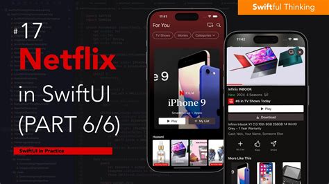 rebuild netflix in swiftui part 6 6 swiftui in practice 17 youtube