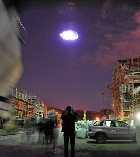 UFO Over Gdansk By Peter Coffin And Cinimod Studio Dezeen