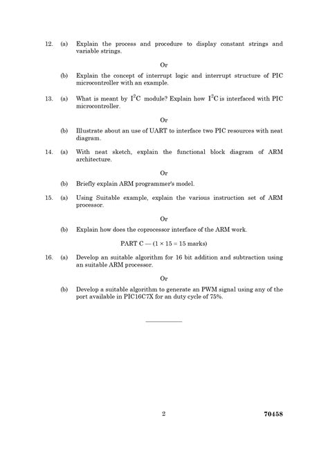 Anna University Ee 6008 — Microcontroller Based System Design For