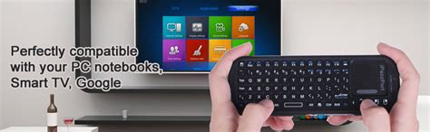 IPazzPort G Mini Wireless Keyboard With Touchpad Mouse Combo Lightweight Portable Keyboard