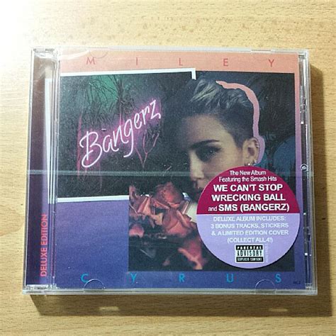 Bangerz Miley Cyrus Deluxe Album Cover