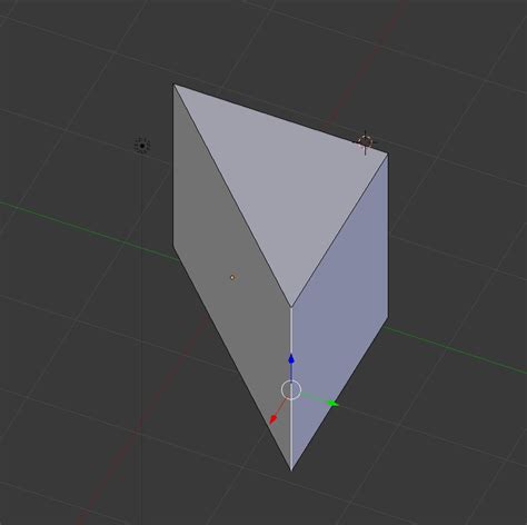 Make A Triangle With Exact Dimensions Blender Stack Exchange