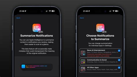 ios 26 beta 4 re enables ai notification summaries for news apps