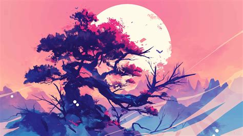 龙珠悟空多彩艺术桌面壁纸 极简壁纸