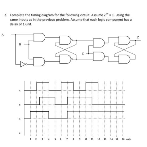 Solved Complete The Timing Diagram For The Following Chegg