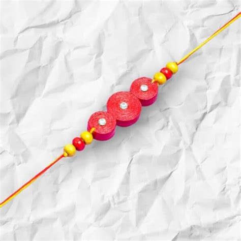 Paper Quilled Rakhi Paper Wings