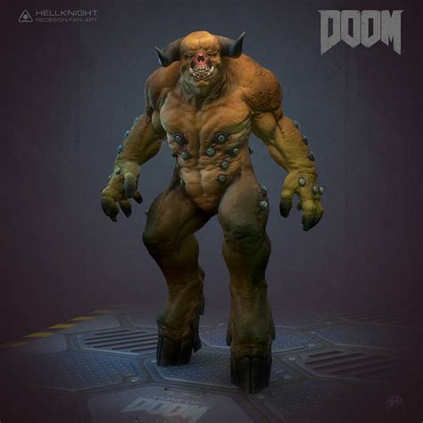 Doom Hellknight Posed A By Truemakar On Deviantart