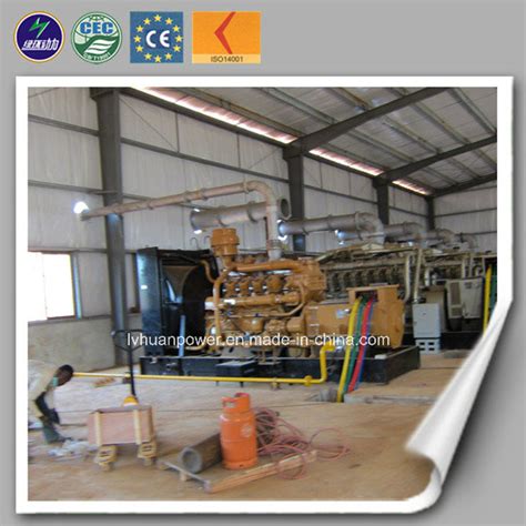 Biogas Plant Thermal Combine Heat And Power 100kva 1000kva Biogas Drived Engine Genset Biogas