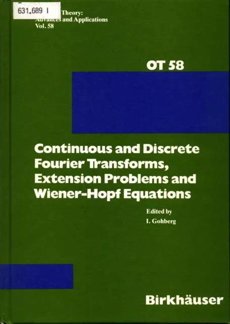 Continuous And Discrete Fourier Transforms Extension Problems And
