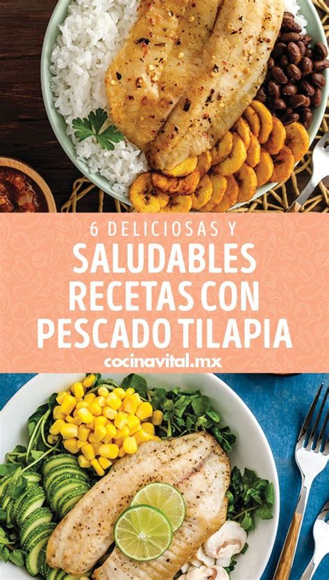 6 Deliciosas Recetas Con Pescado Tilapia Filete De Pescado Saludable Como Cocinar Tilapia