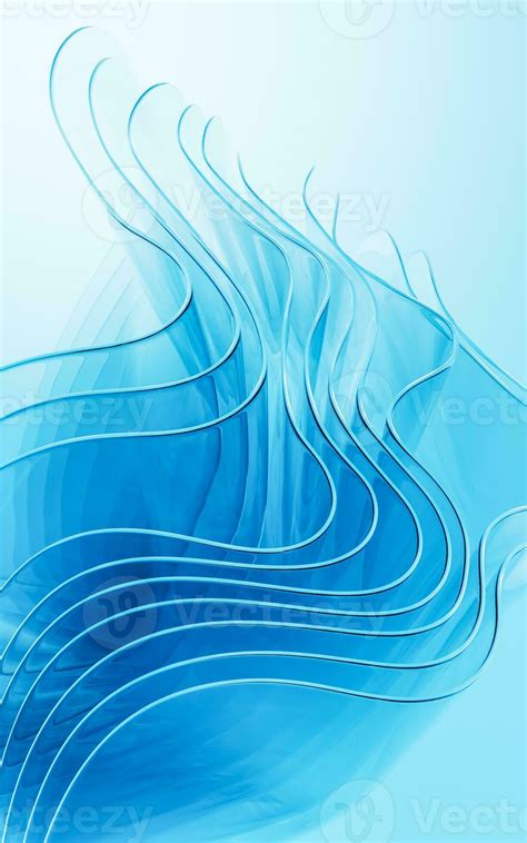 Gradient Multilayer Glass Background 3d Rendering 27713828 Stock