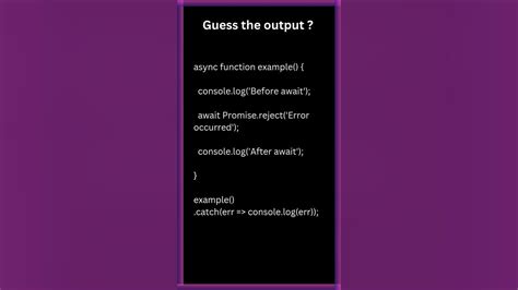 Await And Promise Coding Javascript Youtube