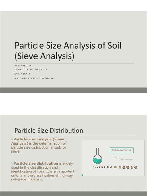 sieve analysis pdf particle size distribution process engineering