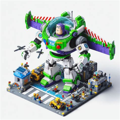 Lego Buzz Lightyear Space Mech Set By Jesse220 On Deviantart