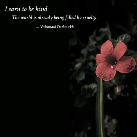 The World Is Already Bein Quotes And Writings By Vaishnavi Deshmukh