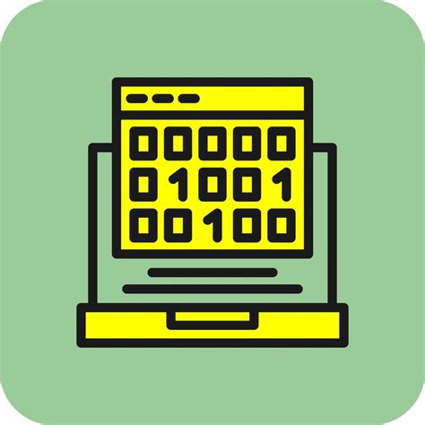 Binary Code Vector Icon Design 20780941 Vector Art At Vecteezy