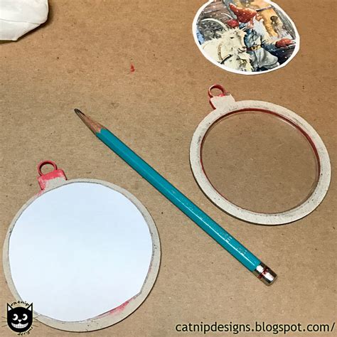 Artistic Catnip Shaker Ornaments