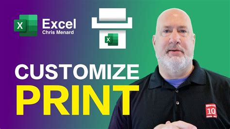Excel Printing Customization Add Headers Footers Breakup Pages
