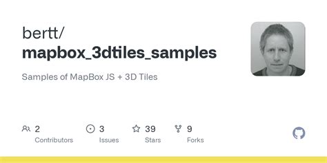Github Berttmapbox3dtilessamples Samples Of Mapbox Js 3d Tiles