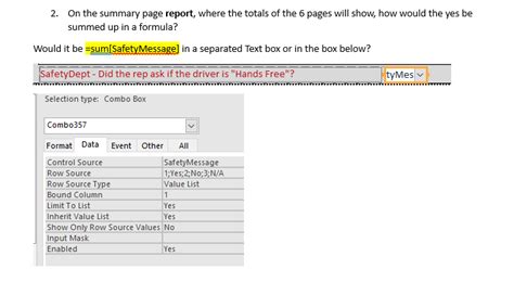 Ms Access Formula Needed Microsoft Community