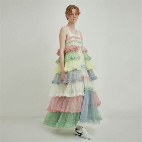 파스텔 캉캉 드레스 감도 깊은 취향 셀렉트샵 29cm