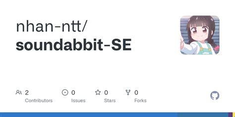 GitHub Nhan Ntt Soundabbit SE