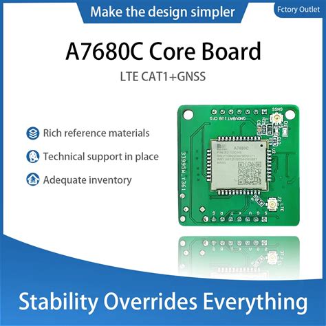 Módulo Simcom A7680c 4g Cat1 Placa Central De Desarrollo A7680c Lte