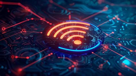 Smart Wireless Wifi Connection Technology Network Communication Concept