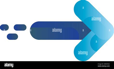 Arrow Gradient Style Icon Design Of Direction Element Web Forward Arrowheads Infographic