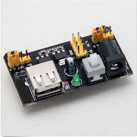 MB 102 Breadboard Power Supply Module 5 V 3 3 V Output Dc Voltage Regulator Module Lzx Power