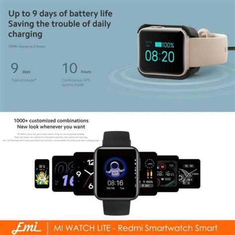 Jual Xiaomi Mi Watch Lite Redmi Smartwatch Smart Watch Di Seller Emilab Indonesia Emilab