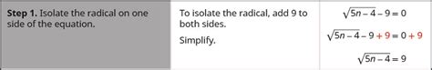 Solve Radical Equations Intermediate Algebra