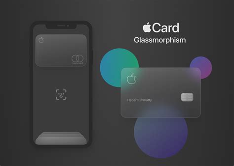 Apple Card Glassmorphism On Behance
