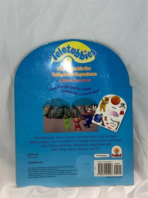 Teletubbies Ser Tubbytronic Superdome Sticker Storybook By Inc Staff