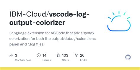 Github Ibm Cloud Vscode Log Output Colorizer Language Extension For Vscode That Adds Syntax