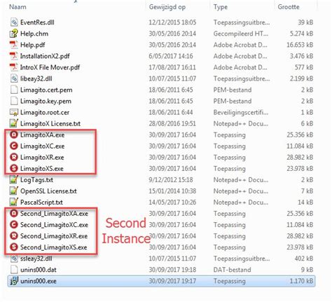 using multiple instances of our limagito filemover tool