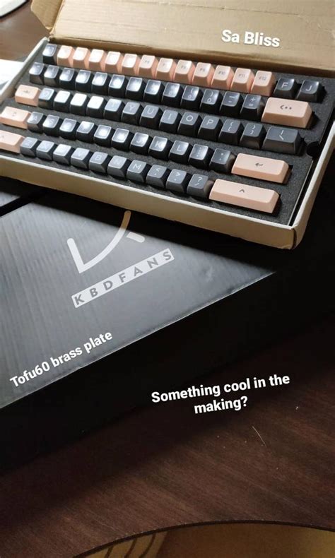 Tofu 60 Hhkb Tsangan Layout Sa Bliss Everglide Coral Red Custom