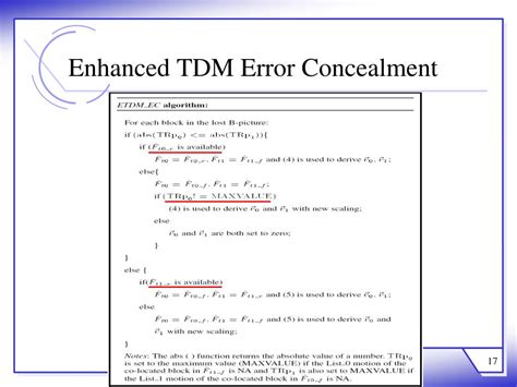 Ppt Concealment Of Whole Picture Loss In Hierarchical B Picture