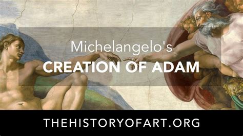 Creation Of Adam By Michelangelo Youtube